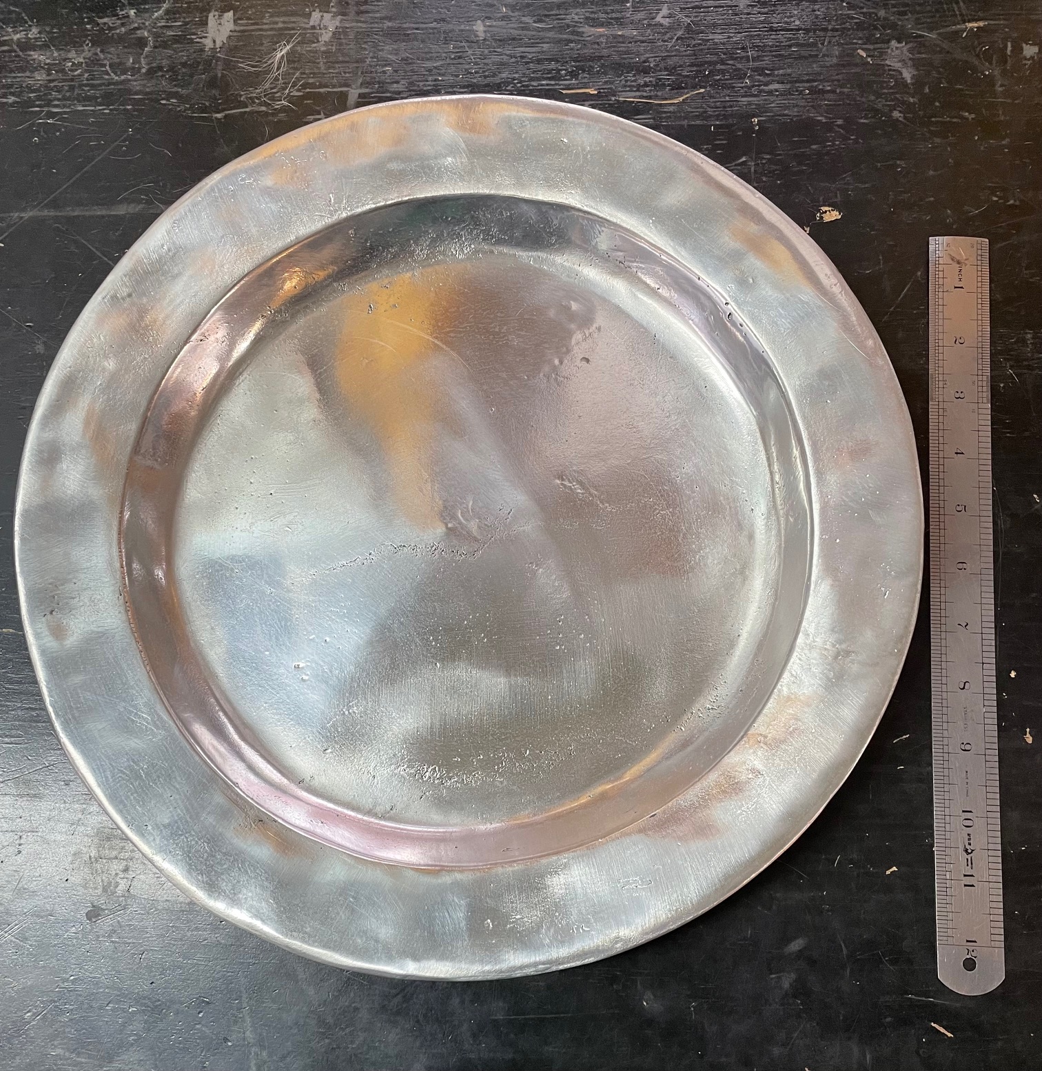 Early American Charger - ASL Pewter